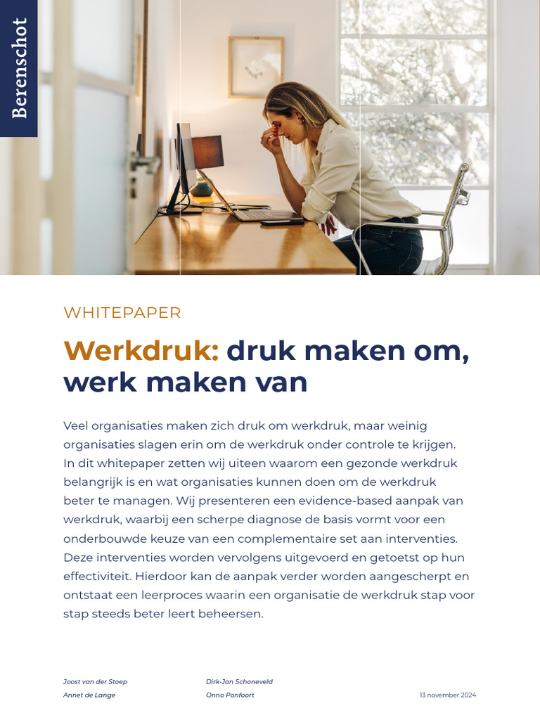 Werkdruk Druk Maken Om Werk Maken Van 1733849243 | PDF