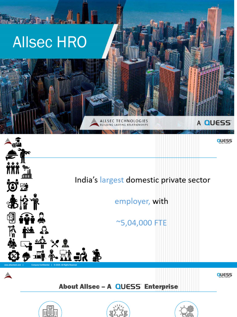 Allsec HRO Services - Payroll | PDF | Payroll | Outsourcing