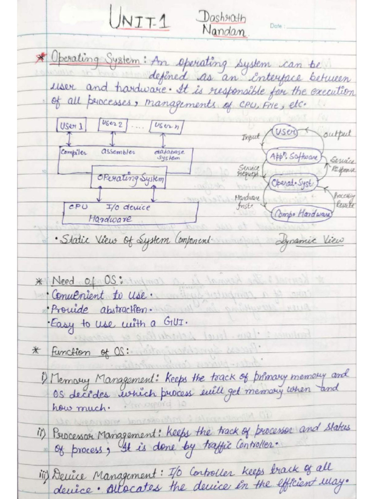 OS Full Syllabus | PDF