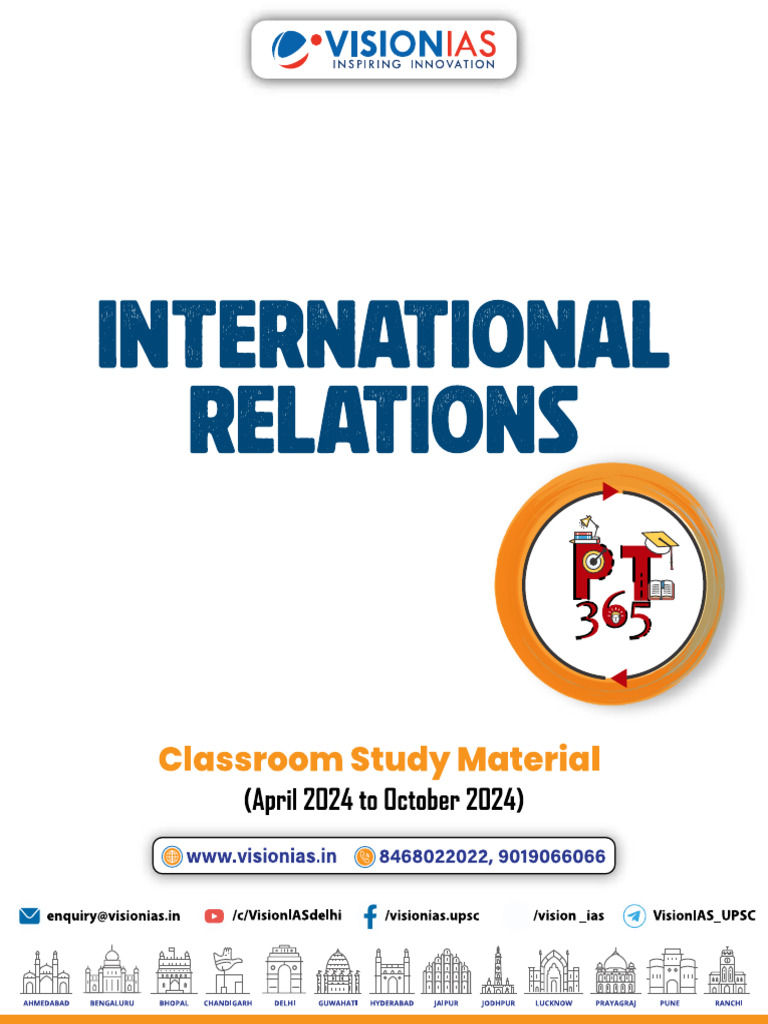 Vision PT365 IR 2025 | PDF | International Relations | Global Politics