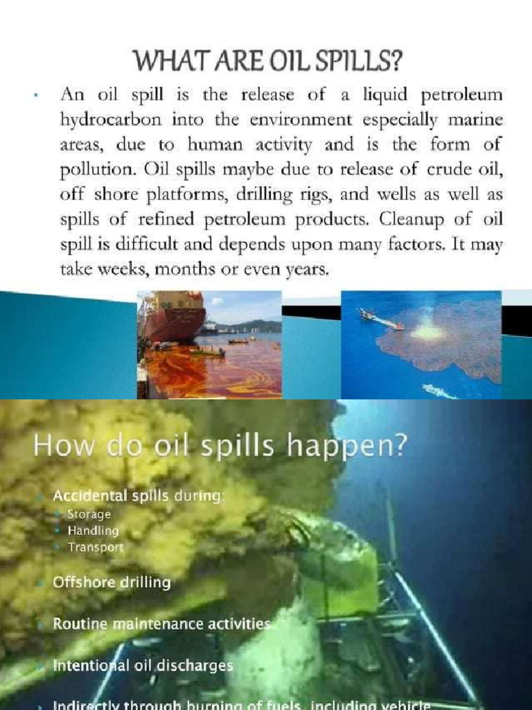 Oil Spill | PDF