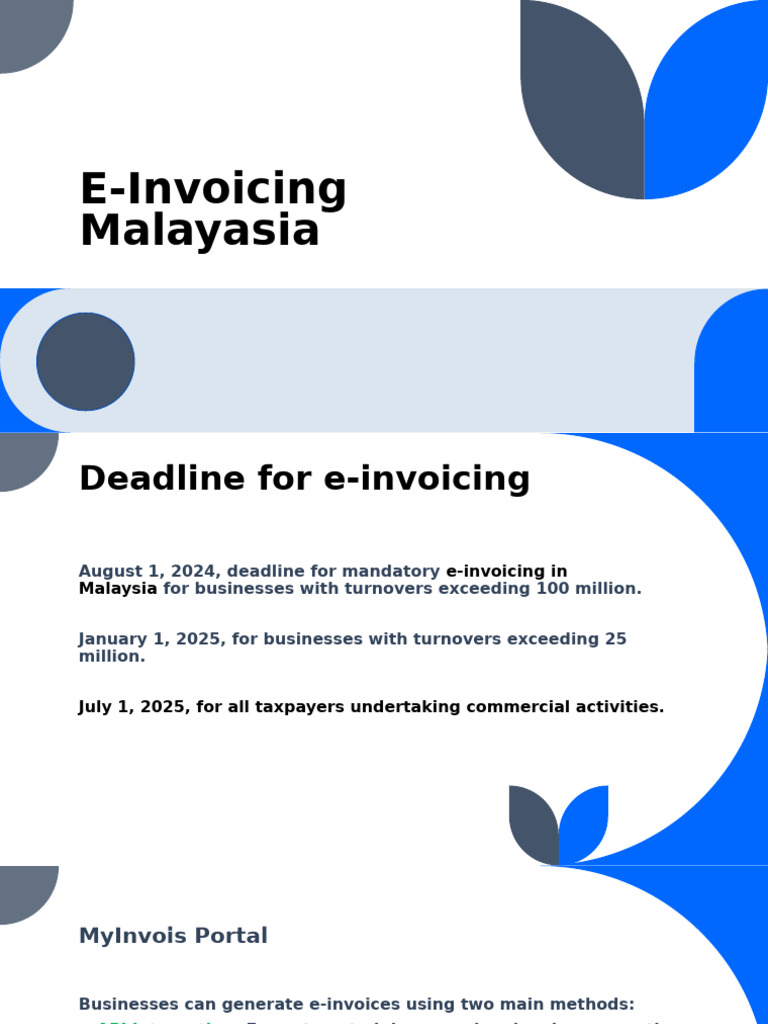 E-Inv Malayasia | PDF
