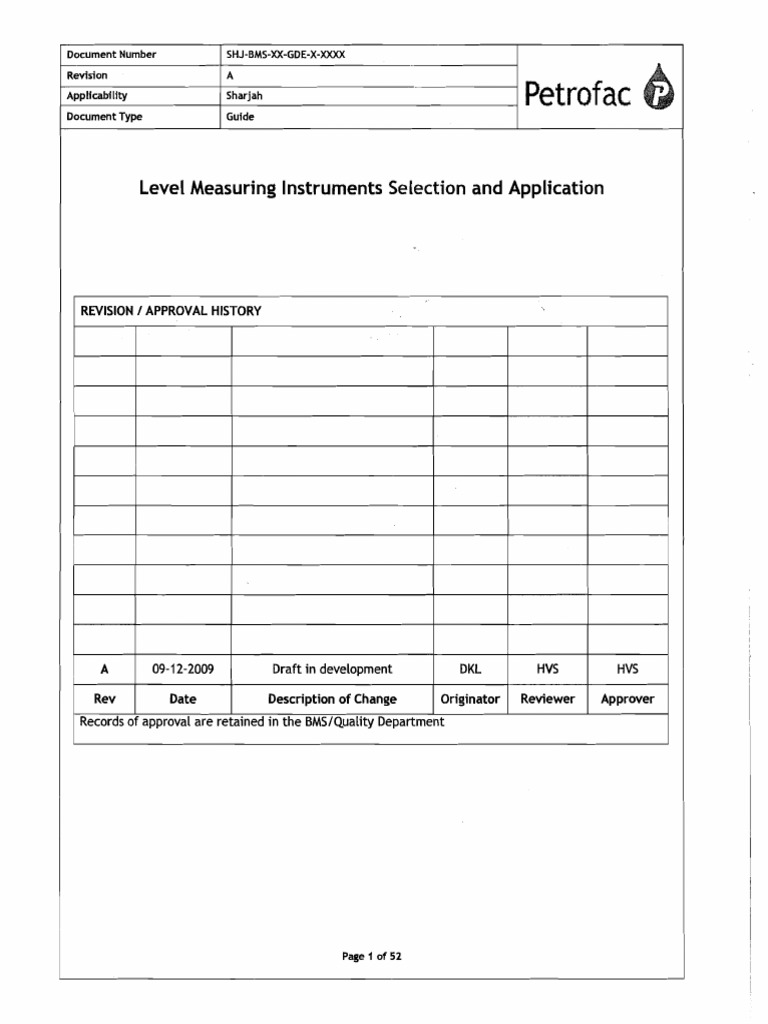 Level Measuring Instruments Guide | PDF | Mechanical Engineering