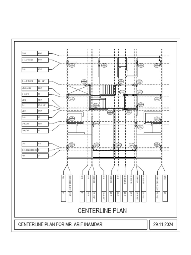 CENTERLINE PLAN FOR MRARIF INAMDAR_250202_143052 | PDF