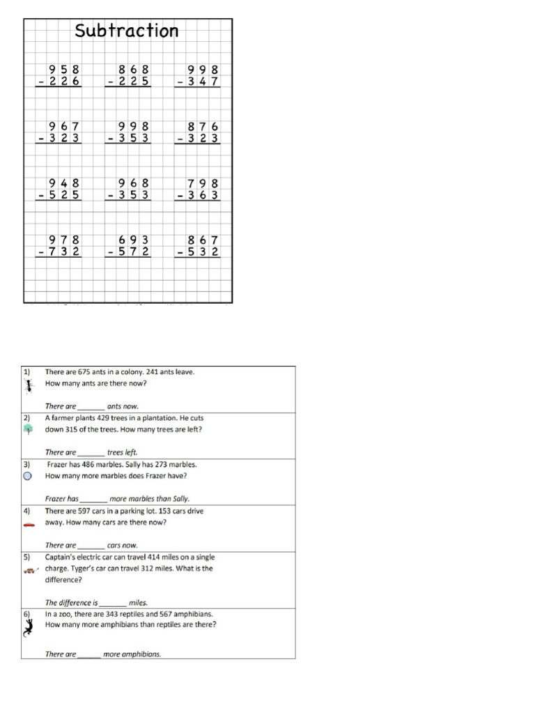 Math Worksheet | PDF