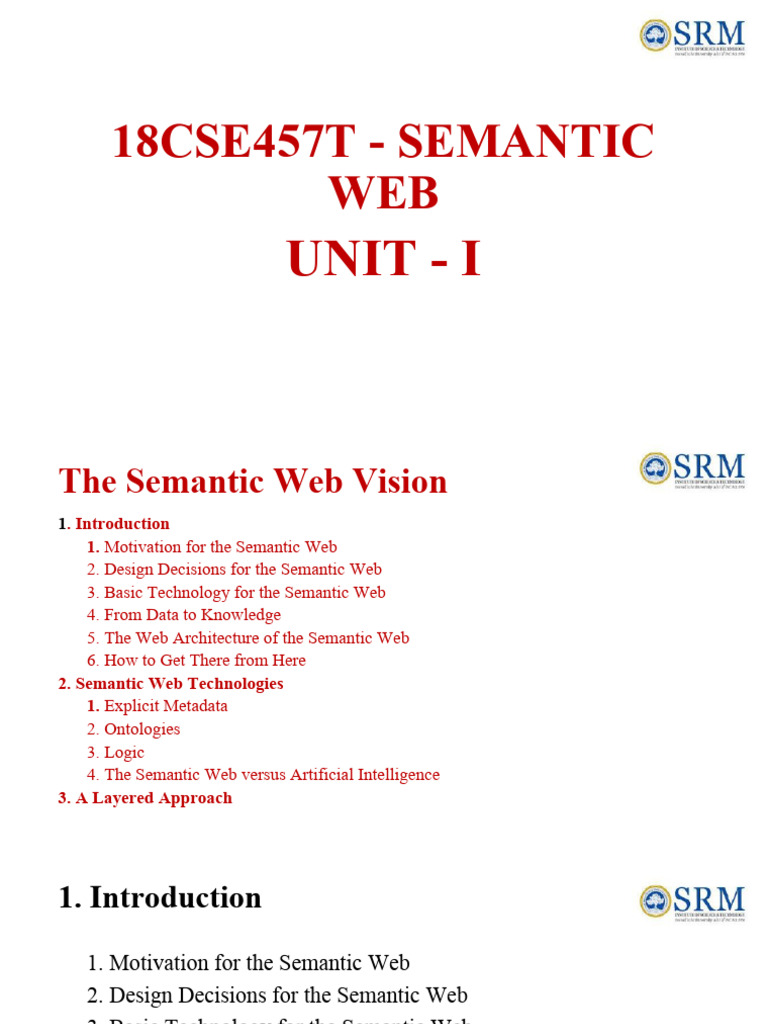 Semantic Unit1 | PDF | Resource Description Framework | Uniform Resource Identifier