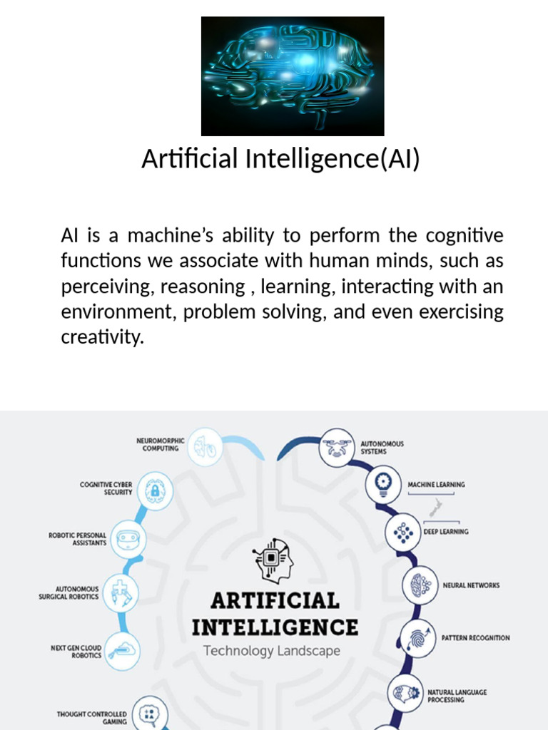 Understanding Artificial Intelligence and Robotics | PDF