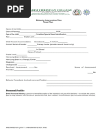 SLP-A Direct Clinical Supervision Form | PDF | Reinforcement | Therapy