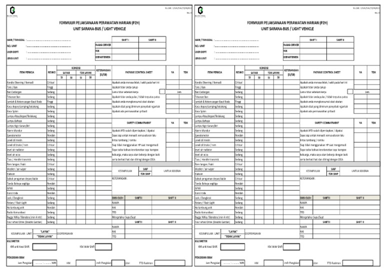 Form P2H | PDF