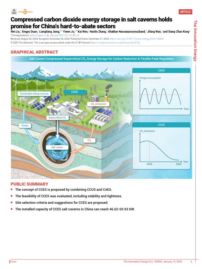 Compressed+Carbon+Dioxide+Energy+Storage+in+Salt+Caverns+Holds+Promise ...
