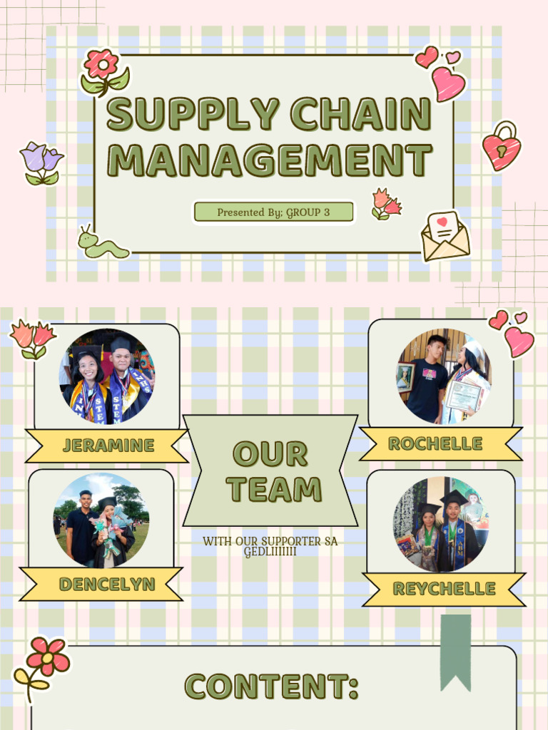 G3 Supply Chain Management | PDF | Logistics | Supply Chain