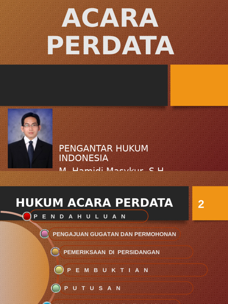 Hukum Acara Perdata | PDF