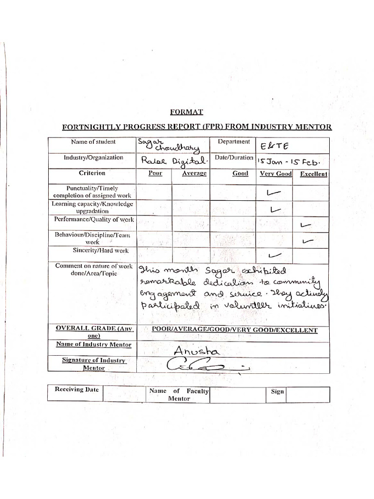 How to fill fpr report , what is it | PDF
