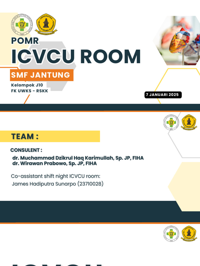 POMR ICVCU ROOM tugas | PDF | Pain | Physiology