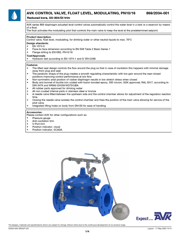 869-2034-001 - Avk084 - en 2320 - 516246 | PDF | Valve | Hydraulics