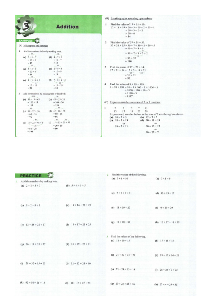 Olymp P1 Addition | PDF