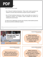 Gerund & Infinitive Speaking Cards | PDF | English As A Second Or ...