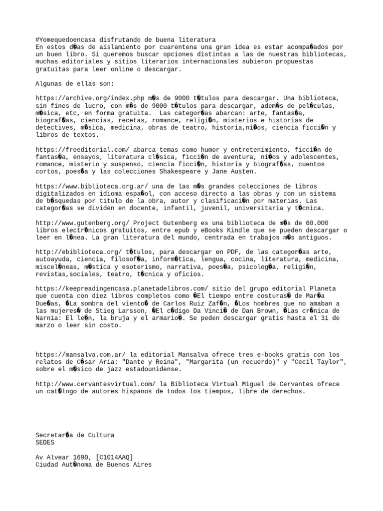 Cultura Argentina | PDF