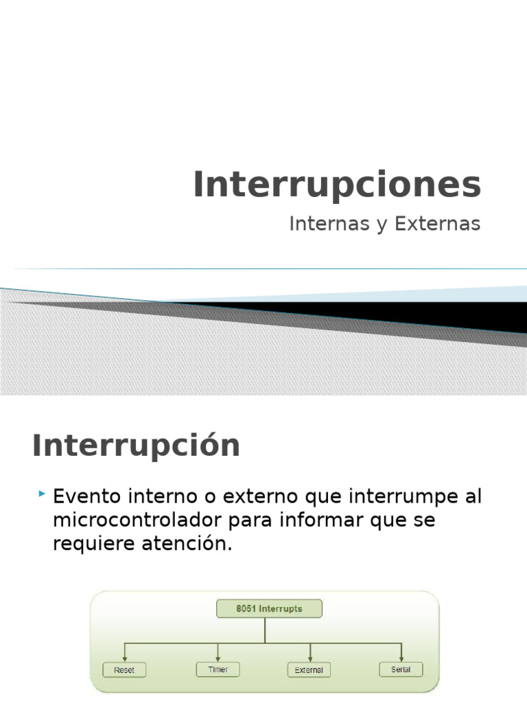 Interrupciones | PDF