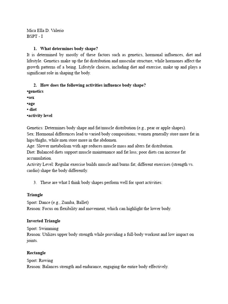 Bio 85 - Valerio, M. (Biological Design Assignment) | PDF