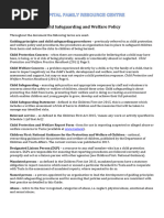 Safeguarding Policy Statement Example | PDF | Policy | Social Ethics