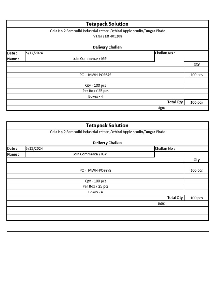 Delivery White Polycab Box | PDF