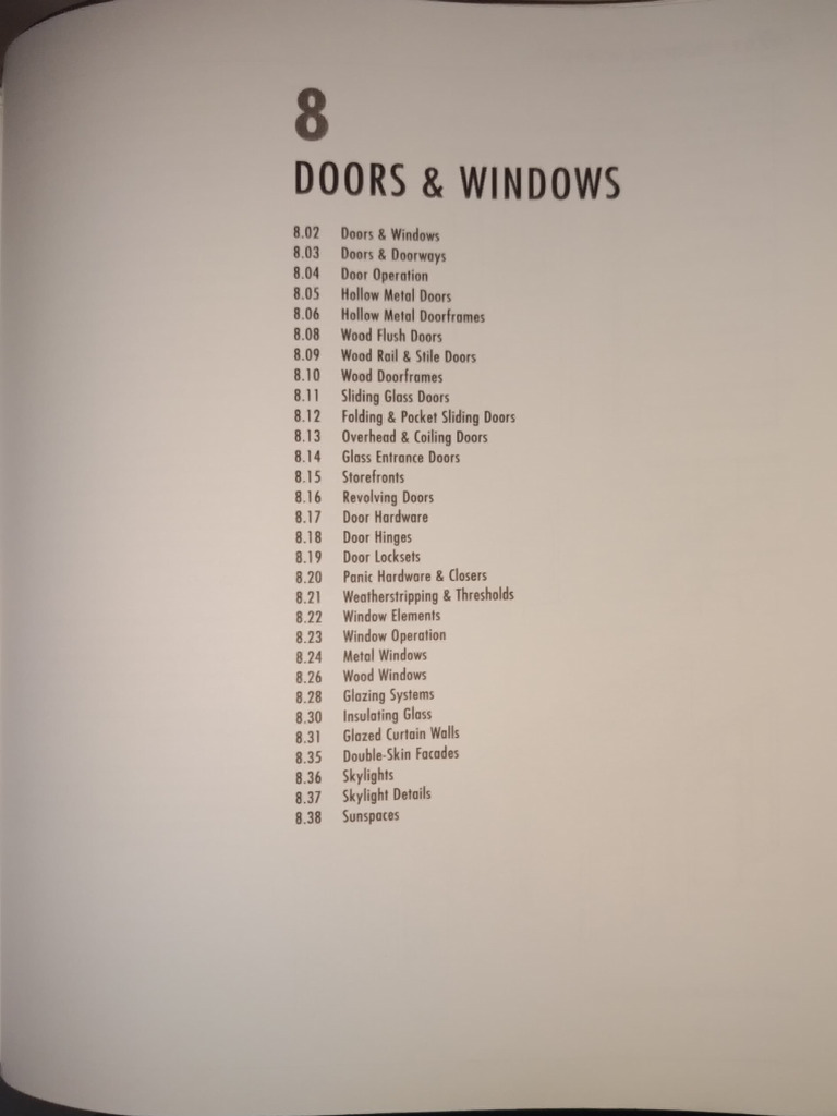doors | PDF | Door | Window