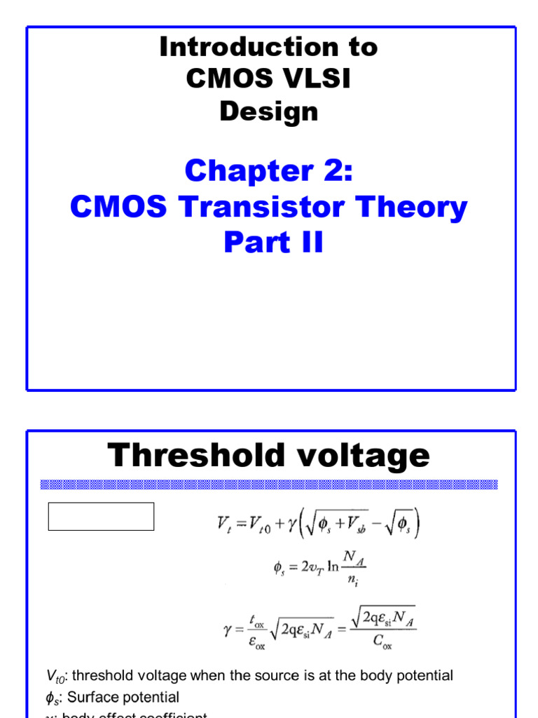 Chapter 2_part2 | PDF | Cmos | Bipolar Junction Transistor