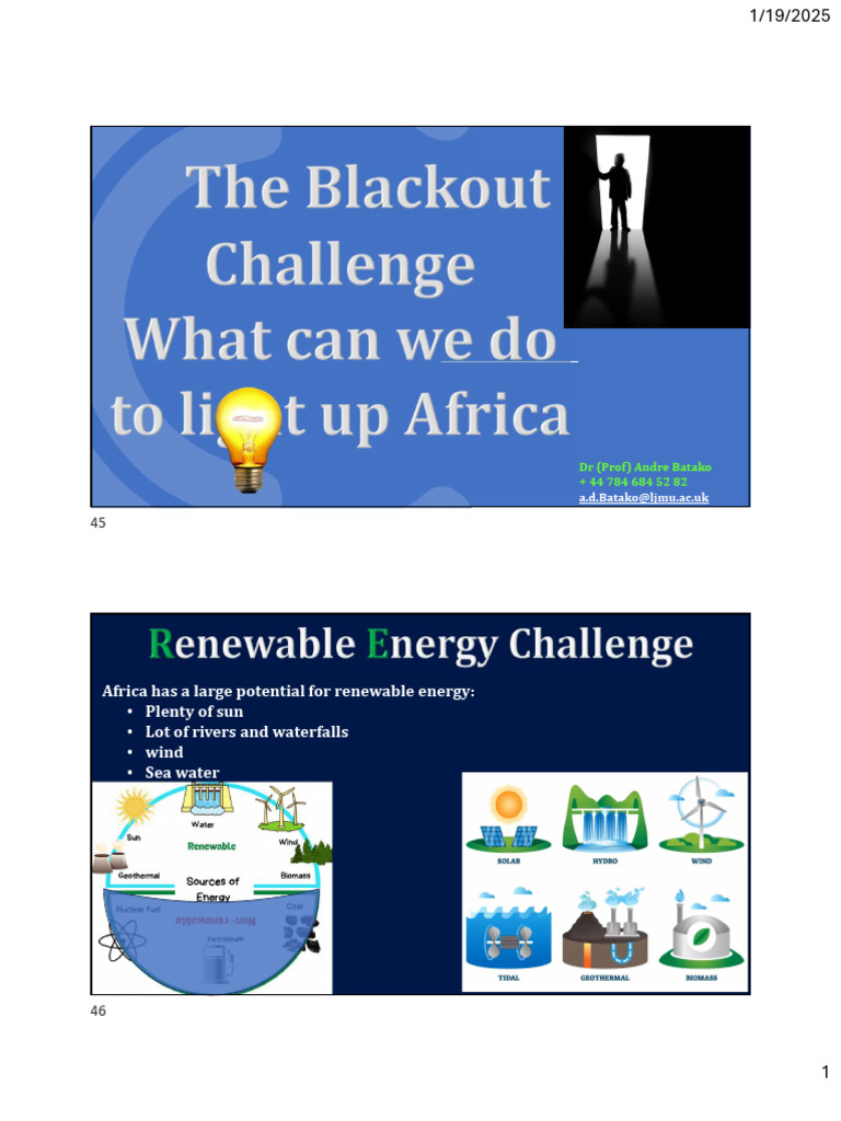 Renewable - Energy Principles 1. | PDF | Renewable Energy | Wind Turbine