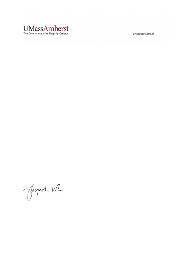 UMass Amherst-Acceptance | PDF