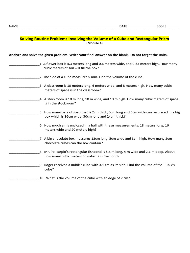 Solving-Routine-Problems-Involving-the-Volume-of-a-Cube | PDF