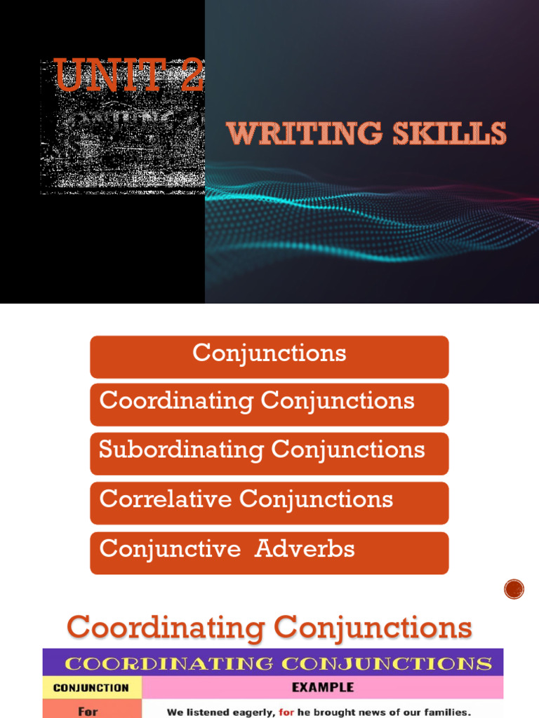 Conjunctions Edited | PDF