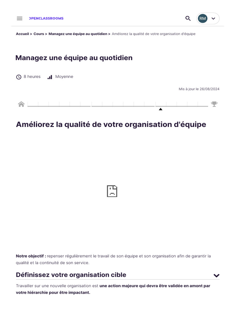 Améliorez La Qualité de Votre Organisation D'équipe - Managez Une ...