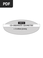 Coordinate Geometry Test Paper | PDF | Cartesian Coordinate System | Euclid