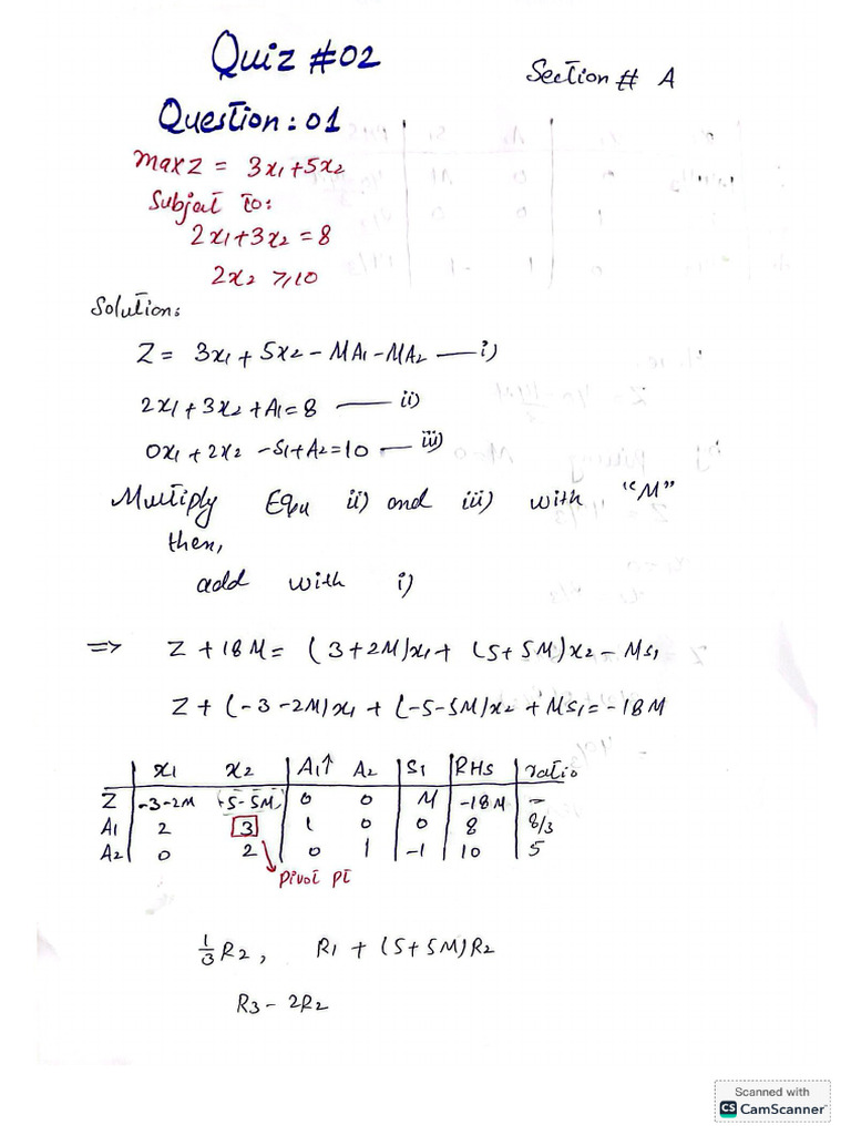 Quiz#02 solution | PDF Quiz#02 solution | PDF