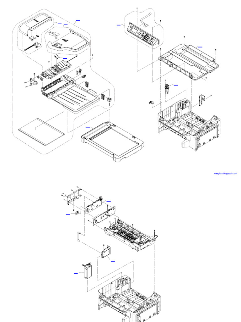 Epson L655, L656, ET-4550 Parts List | PDF
