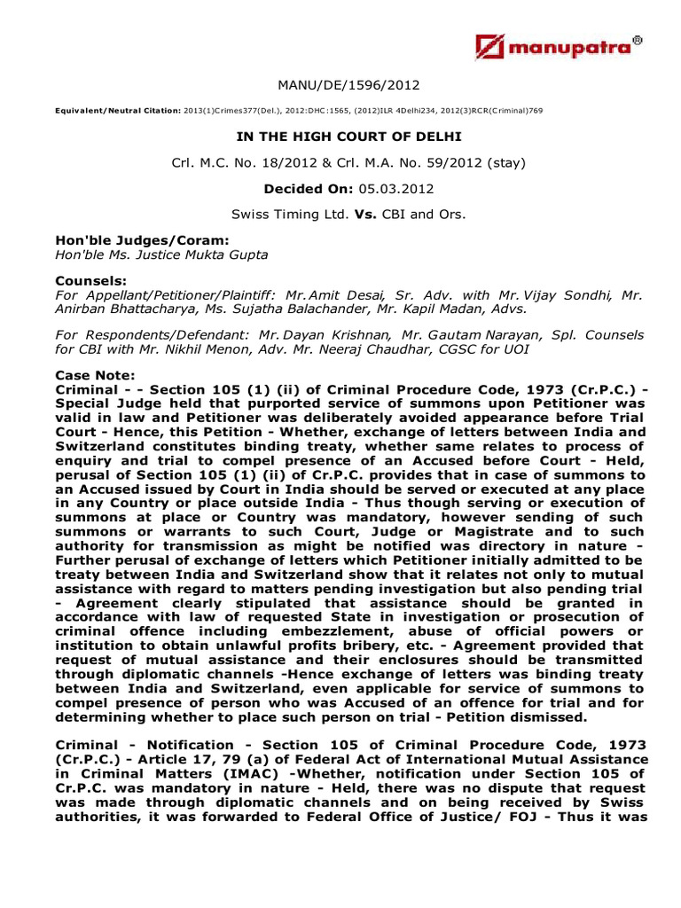 swiss-timing-v-cbi-pdf-treaty-crimes