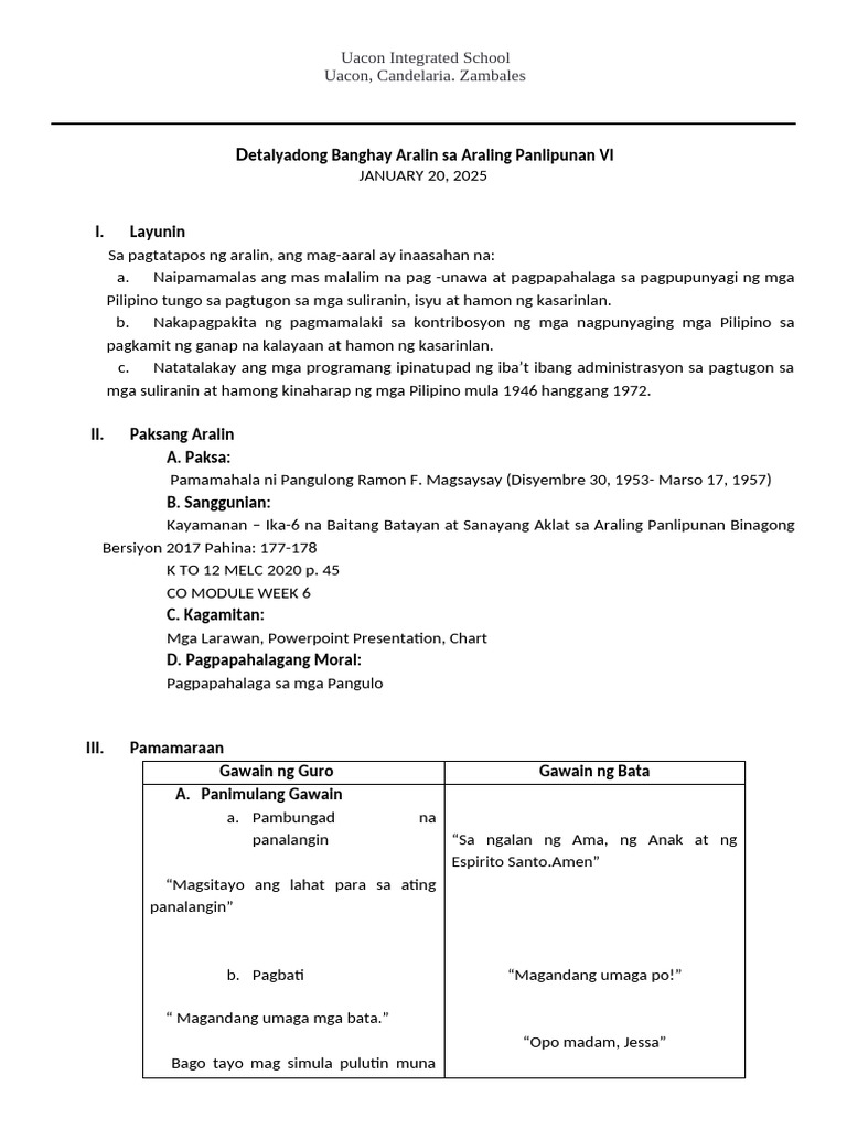 DLP in AP WEEK 6 DAY 1 | PDF