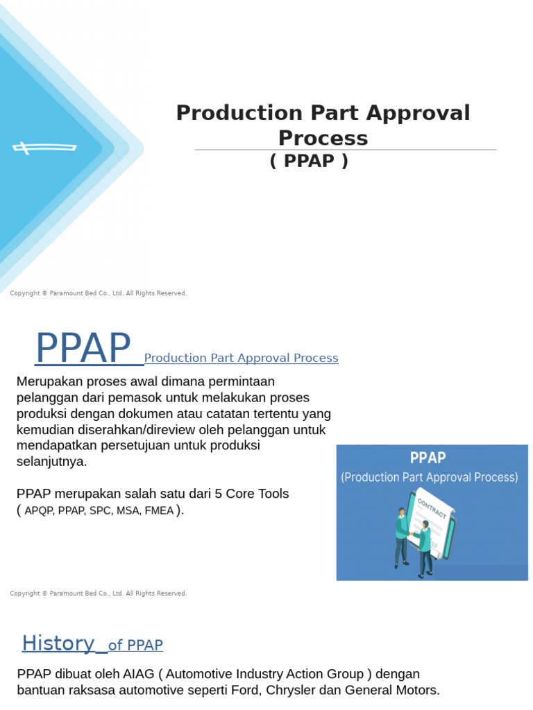 Training Modul (PPAP) (Autosaved) | PDF