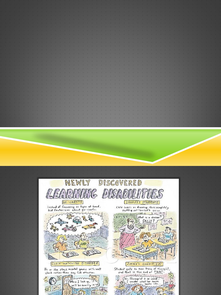 IDEA Disability Categories Explained | PDF | Intellectual Disability ...