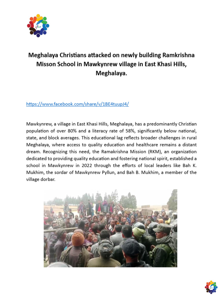 Meghalaya Christain Attacked | PDF