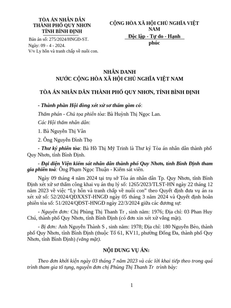 275 2024 HNGD-ST Binh Dinh | PDF