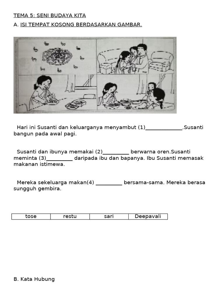 MODUL BM YEAR 1 (TEMA 5) | PDF