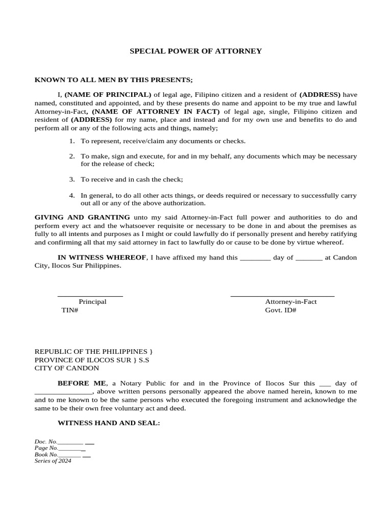 Spa - Claiming of Check | PDF