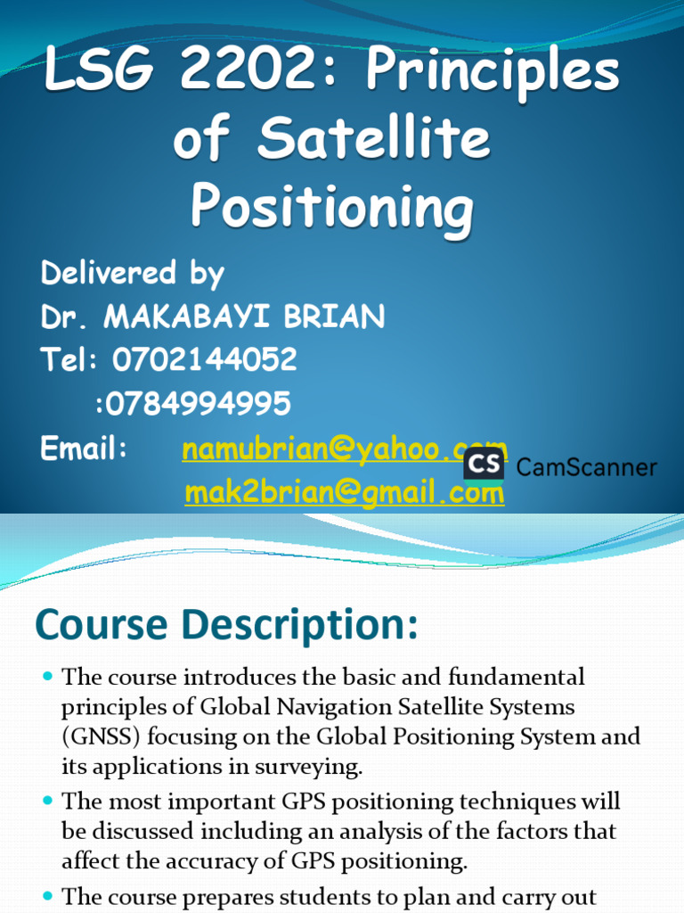GNSS Principles and GPS Surveying Course | PDF | Latitude | Global ...
