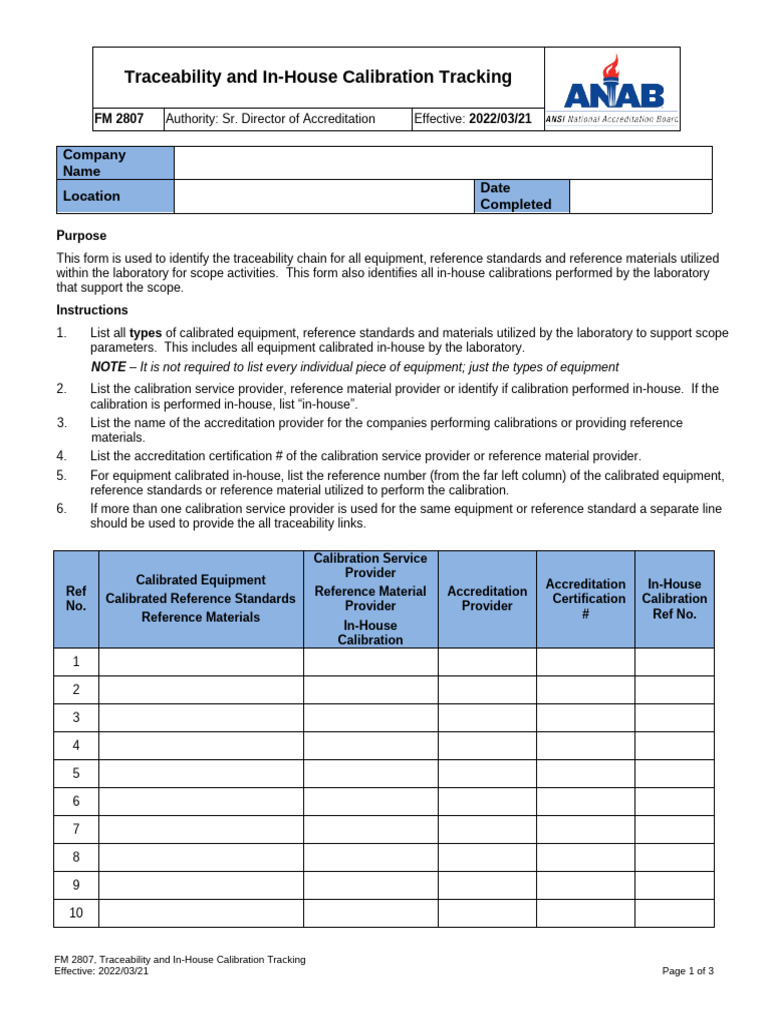 Fluke Calibration Traceability in Bangalore | PDF | Calibration ...