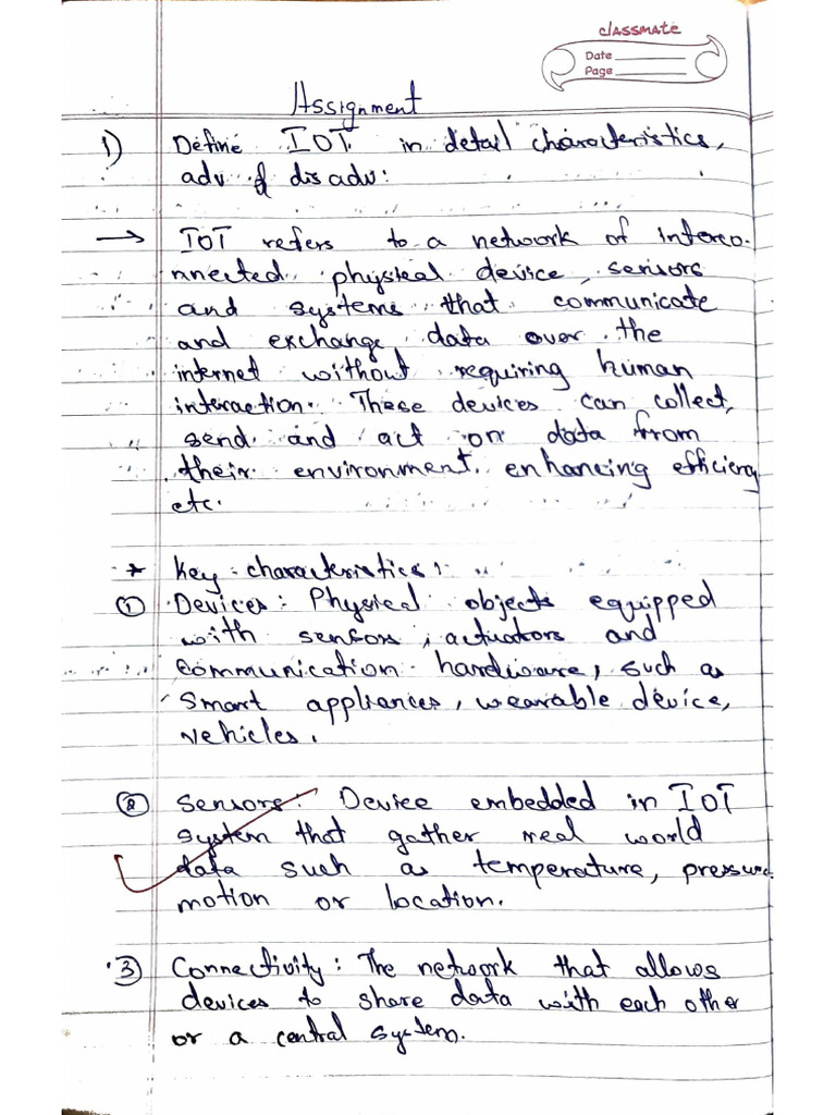 IOT Assignment | PDF