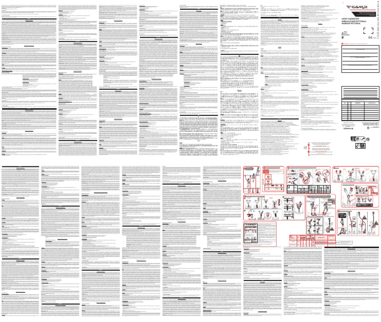 CHEST HARNESSES - MANUAL r1 PDF | PDF