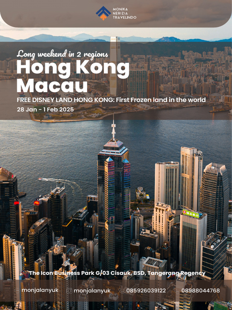 Paket Wisata Hong Kong & Macau | PDF