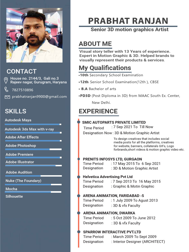Prabhat Ranjan Resume | PDF